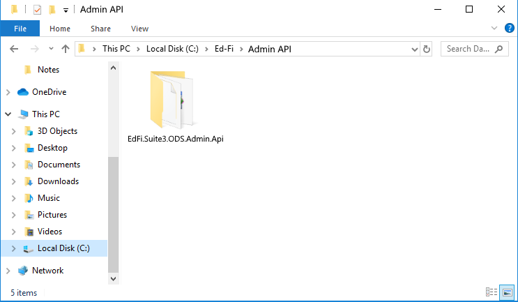 Admin API 2.x - IIS Installation (PowerShell) | Ed-Fi Alliance